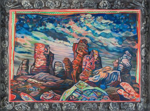 Marion Arnold | Two Zones and Border Territory (1993) | MutualArt