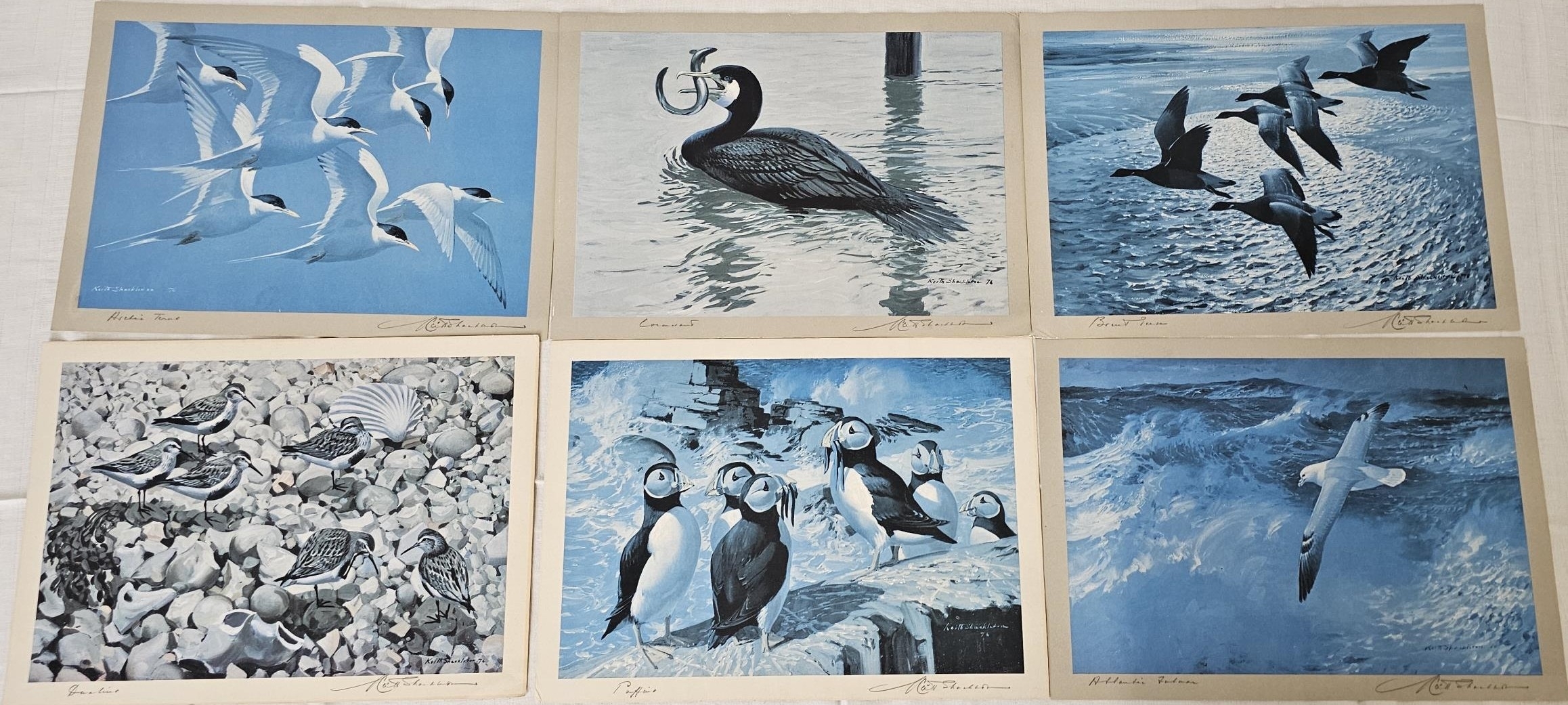 Keith Shackleton | A collection of six Keith Shackleton prints | MutualArt