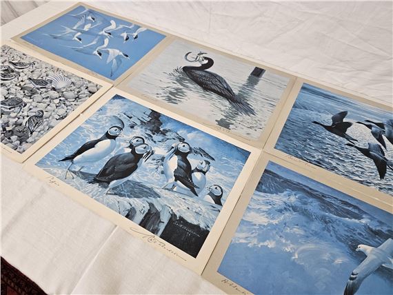 Keith Shackleton | A collection of six Keith Shackleton prints | MutualArt