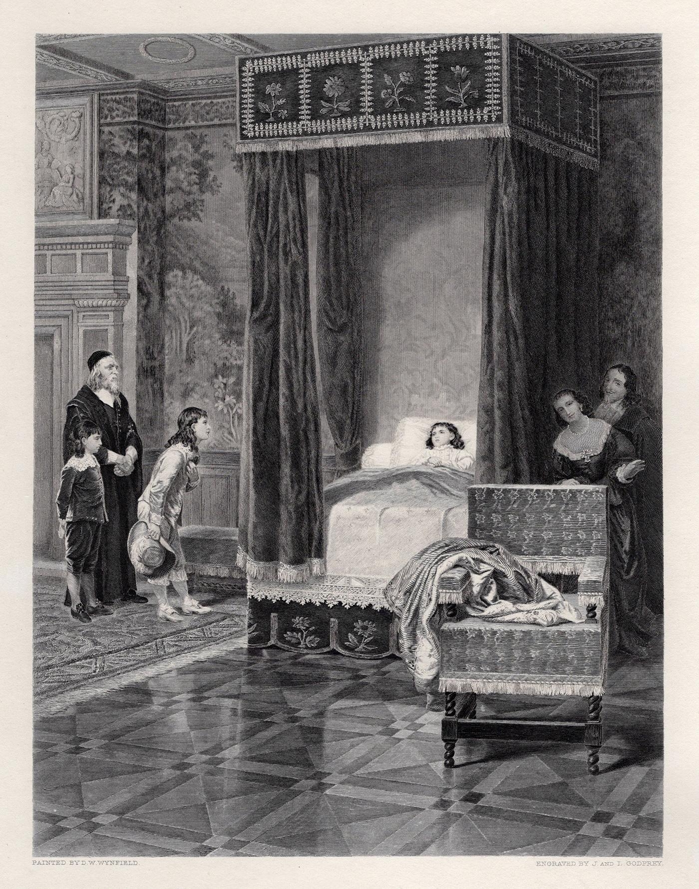 David Wilkie Wynfield | The Courtship of William II of Orange (1885 ...