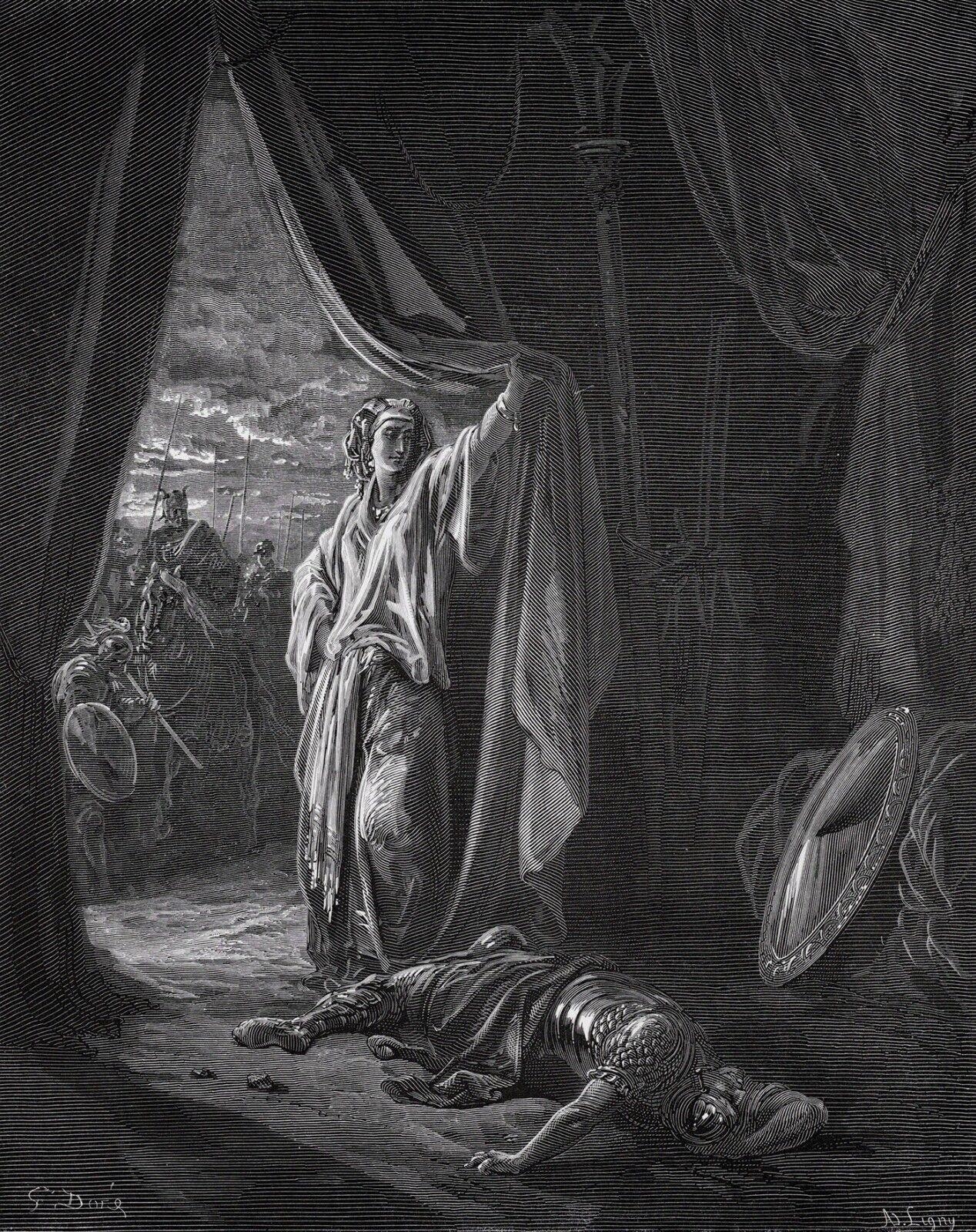 Gustave Doré | Jael and Sisera (From Dore's Bible) (1880) | MutualArt