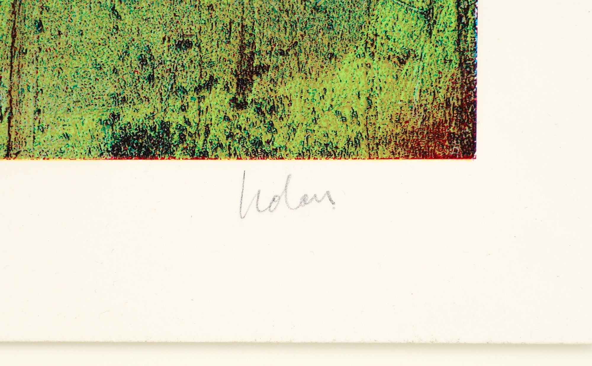 Sidney Nolan | Sidney Nolan signed serigraph The Alarm from Ned Kelly ...