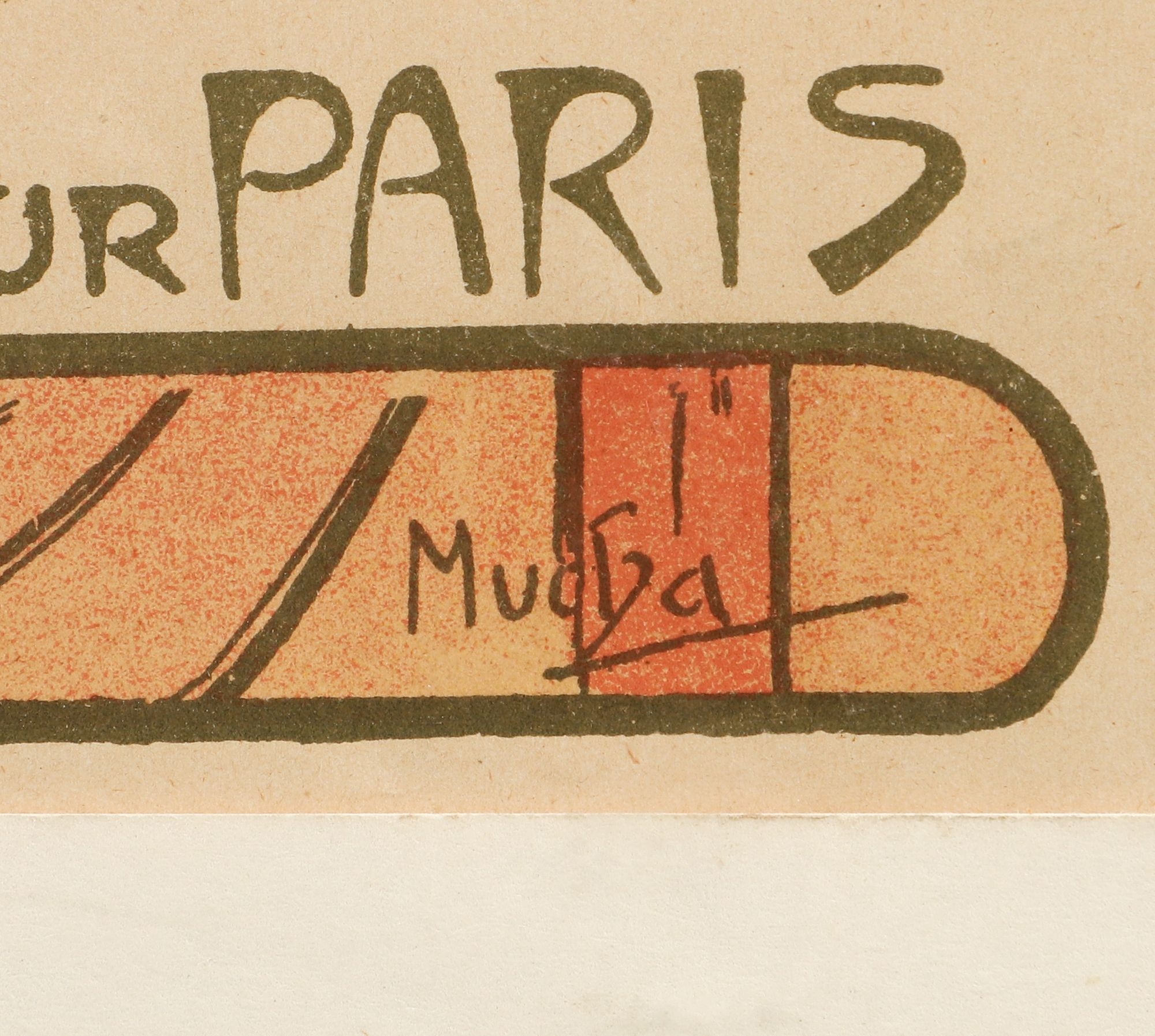 Alphonse Mucha | Alphonse Mucha Menus Programmes Color Lithograph ...