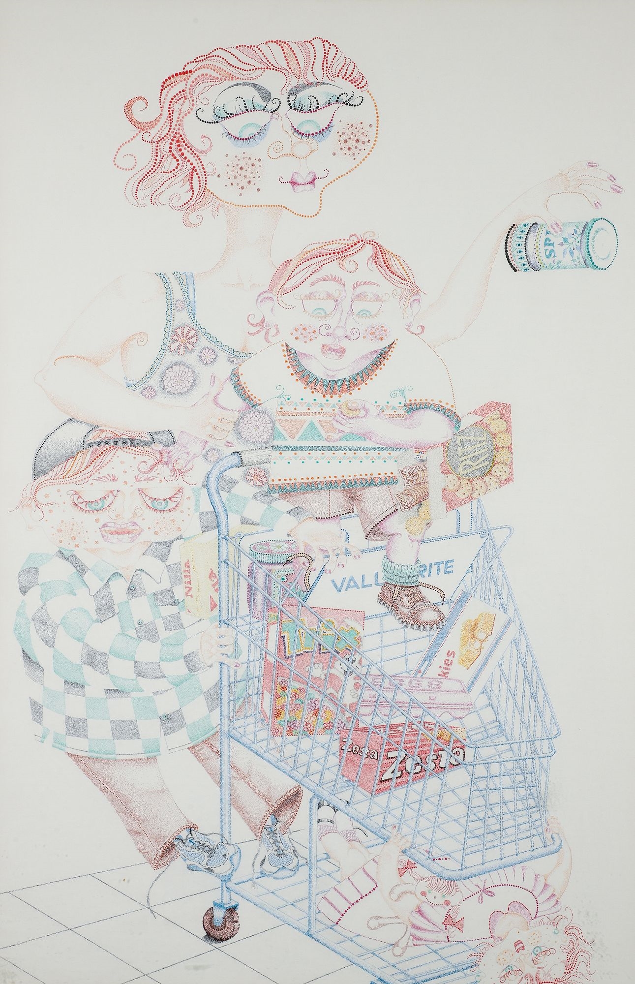 John Y. Winberg, Sr. | John Winberg ink drawing If You're Good we will ...