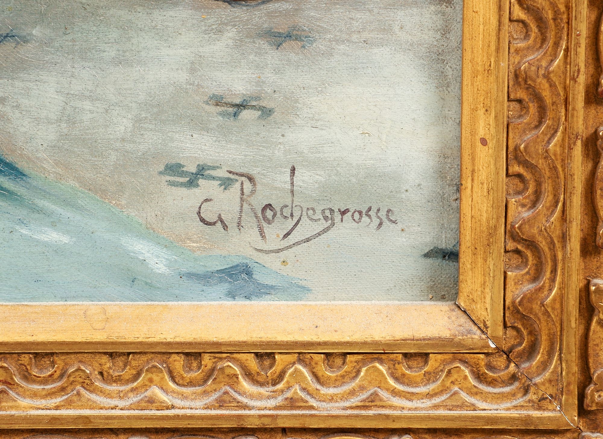 George Rochegrosse | Georges Antoine Rochegrosse Combat de Cailles Oil ...