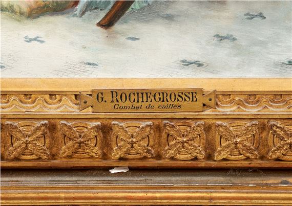 George Rochegrosse | Georges Antoine Rochegrosse Combat de Cailles Oil ...