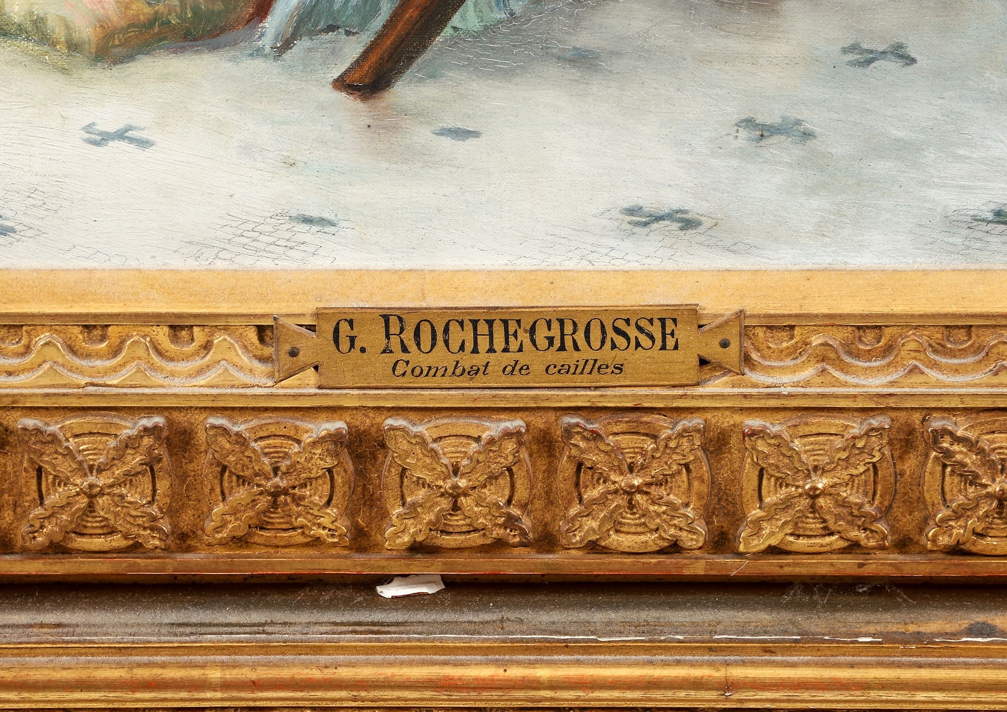 George Rochegrosse | Georges Antoine Rochegrosse Combat de Cailles Oil ...