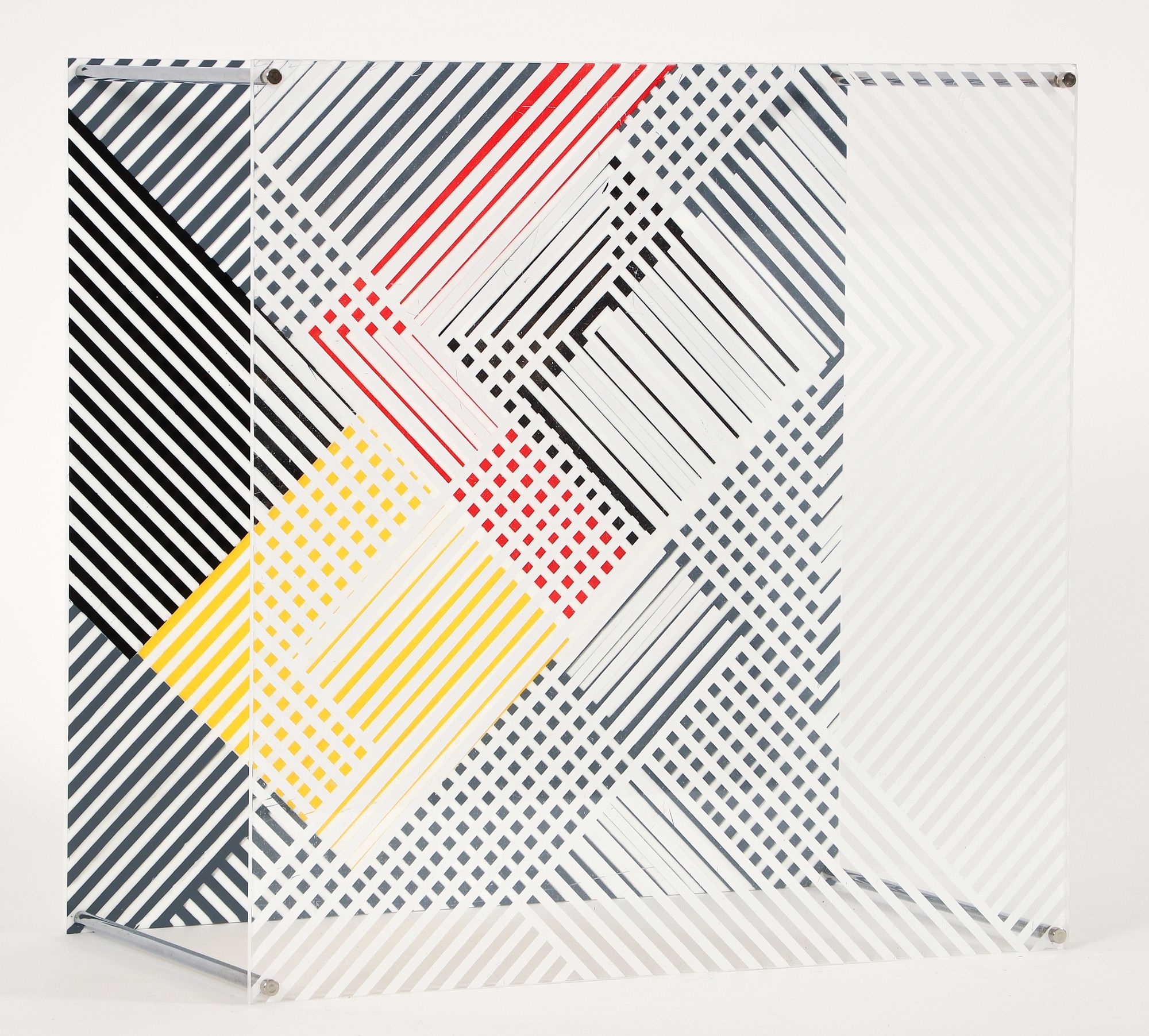 Jesus-Rafael Soto | Jesus Rafael Soto Op Art Multiple Sotomagie II 1967 (1967) | MutualArt