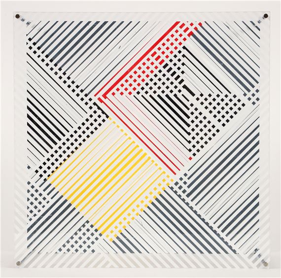 Jesus-Rafael Soto | Jesus Rafael Soto Op Art Multiple Sotomagie II 1967 ...