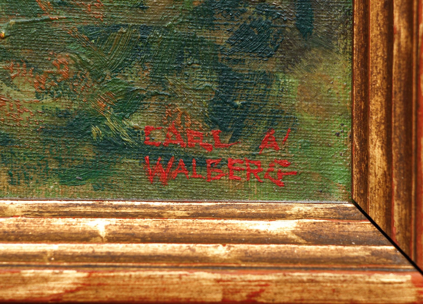 Carl A. Walberg | Carl A Walberg oil Western PA Landscape (1920s ...