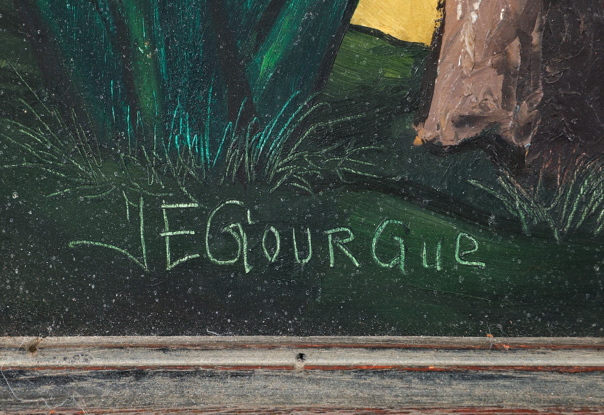 Jacques-Enguerrand Gourgue | Jacques Enguerrand Gourgue Village Scene ...