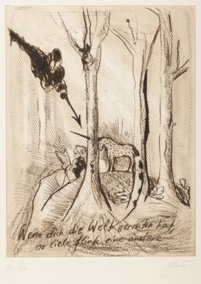 Günter Brus | Wenn dich die Welt verraten hat (1991) | MutualArt