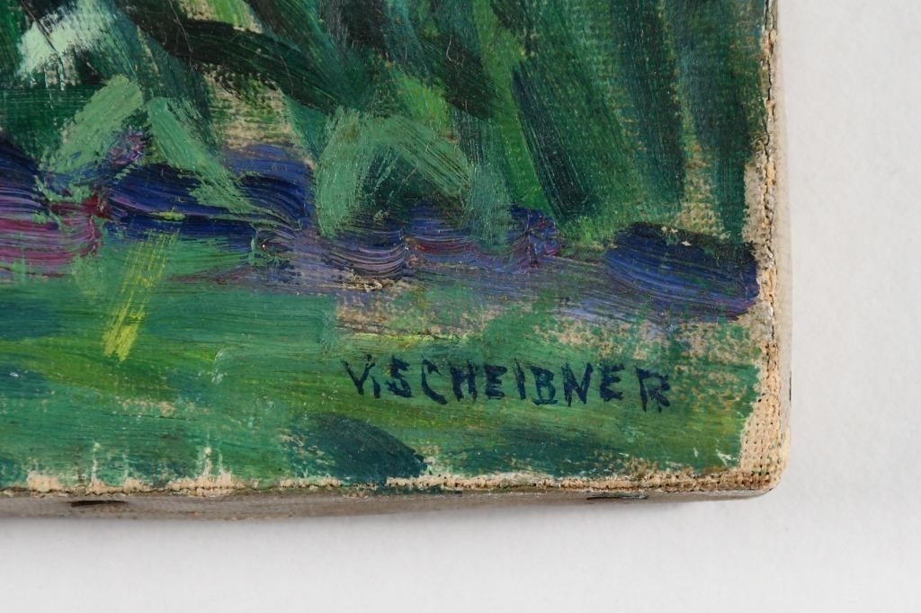 Vira B. McIlrath Scheibner | VIRA SCHEIBNER FLORIDA LANDSCAPE WITH ...
