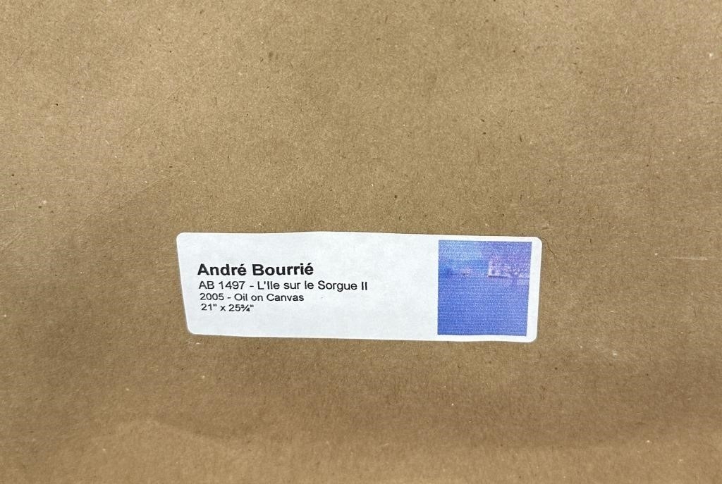 Andre Bourrie | ANDRE BOURRIE PAINTING L'LLE SUR LE SORGUE II (2005) | MutualArt