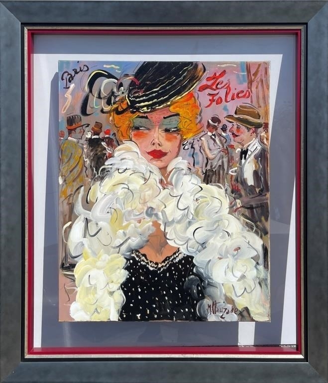 Marc Clauzade | CLAUZADE PAINTING LES FOLIES A PARIS | MutualArt