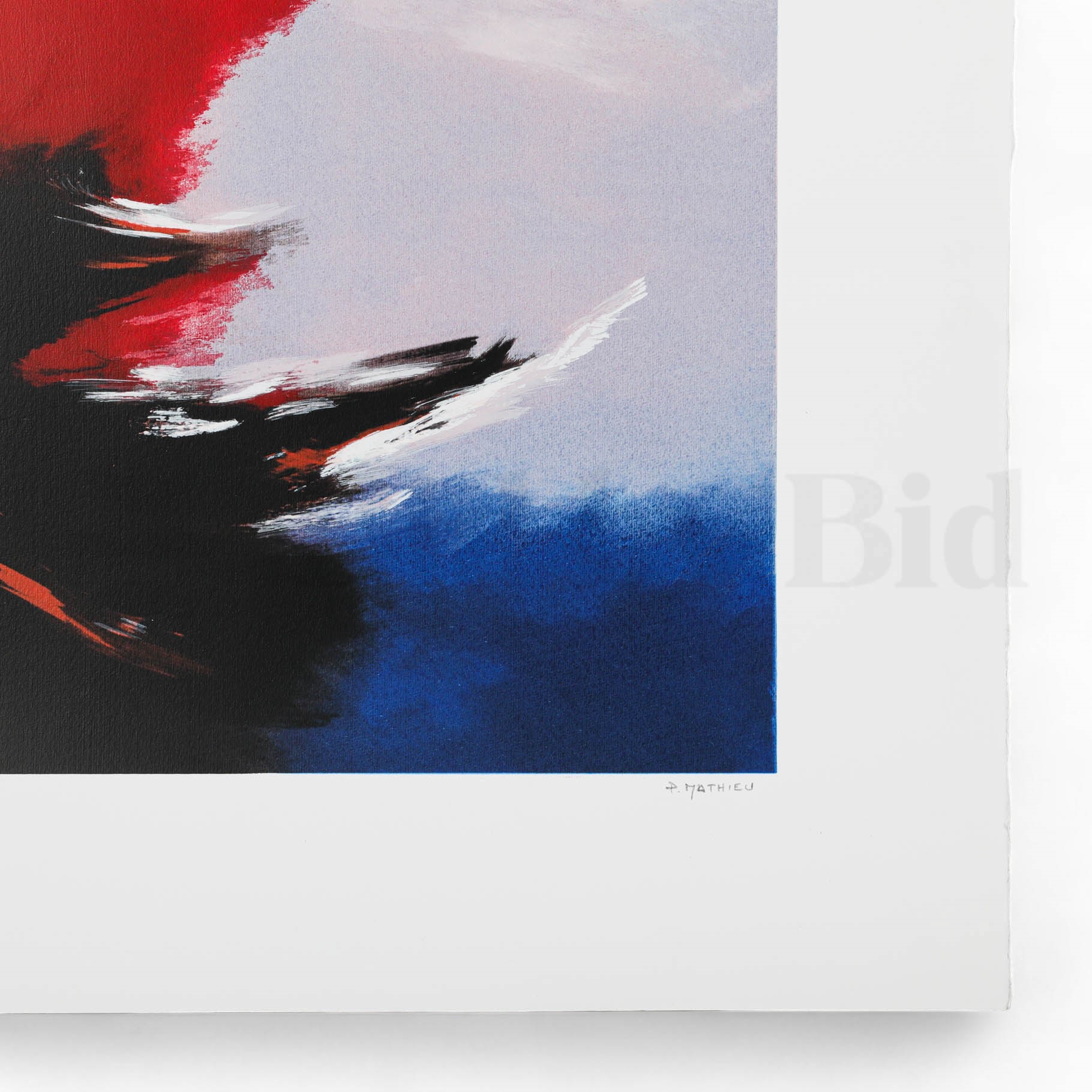 Paul Mathieu | PAUL MATHIEU (n.1953), SERIGRAFIA (1953) | MutualArt