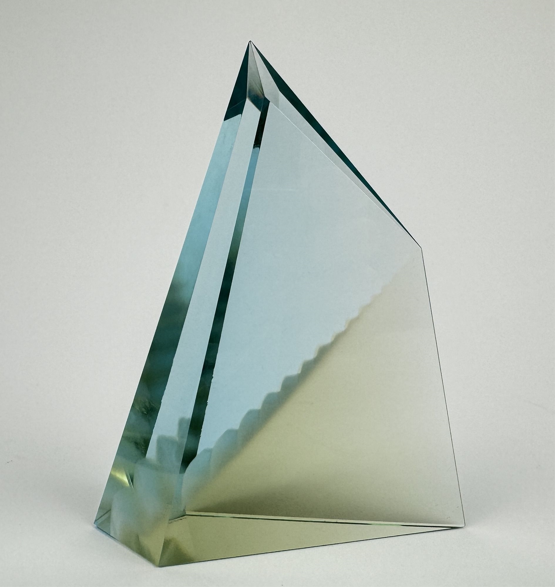 Mark Peiser | Mark Peiser Art Glass Pyramid | MutualArt