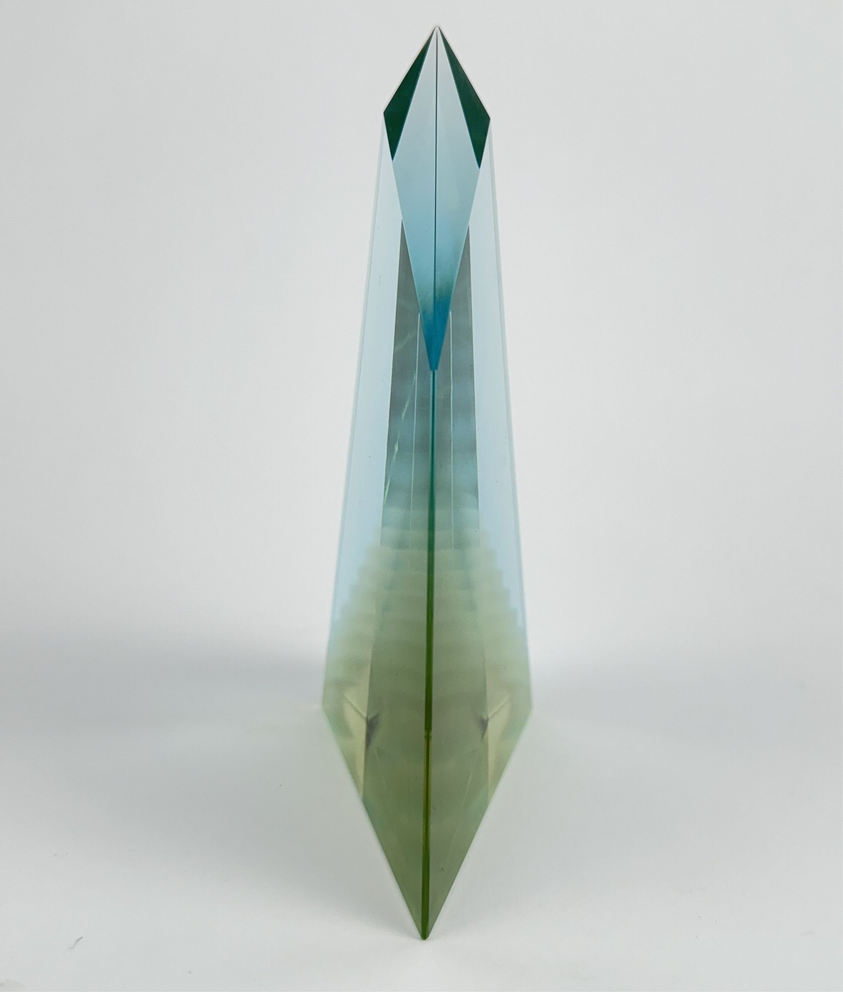 Mark Peiser | Mark Peiser Art Glass Pyramid | MutualArt