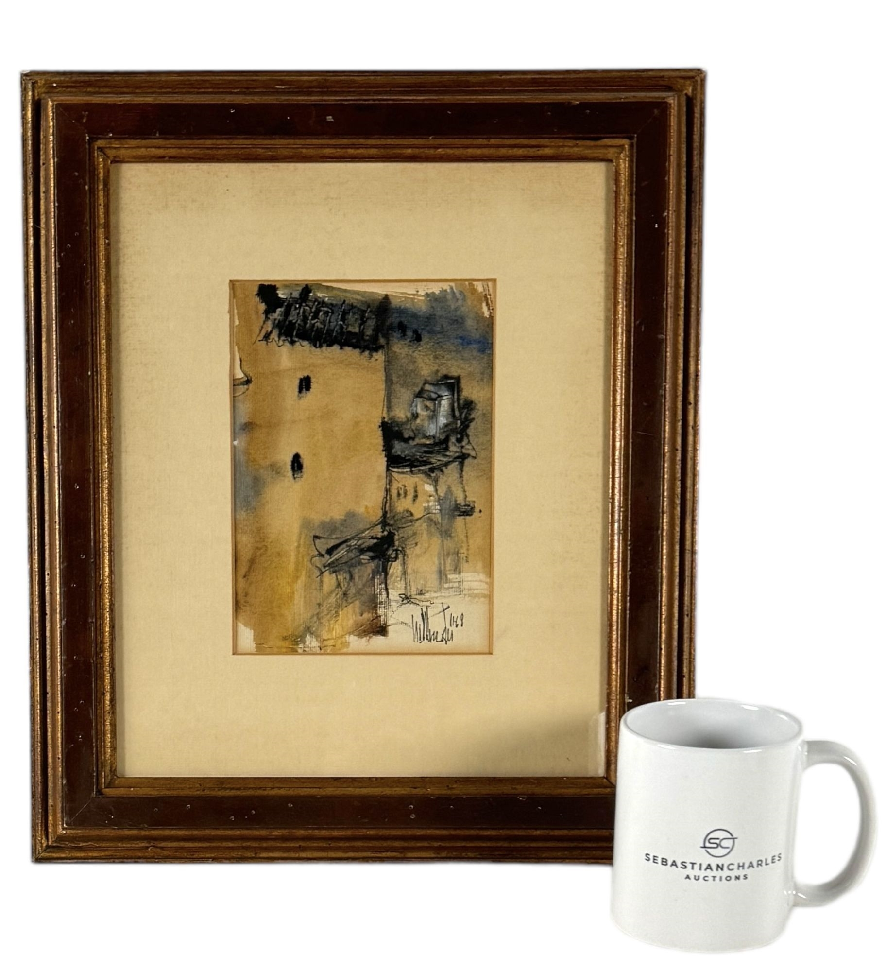 Gino Hollander | Gino Hollander Mixed Media 1968 | MutualArt