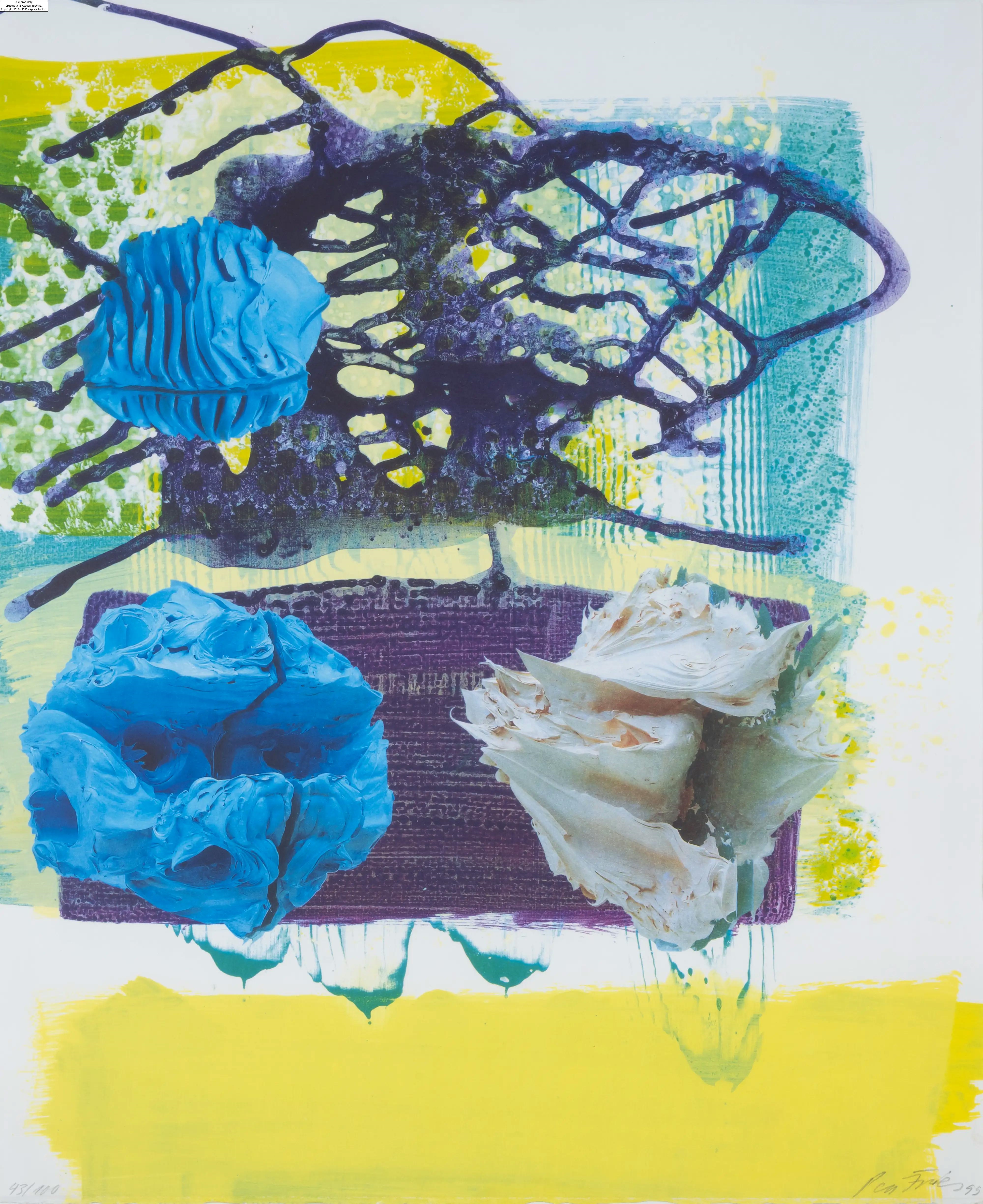 Pia Fries | Pia Fries (b.1955) Untitled (Set of 8 (1999) | MutualArt