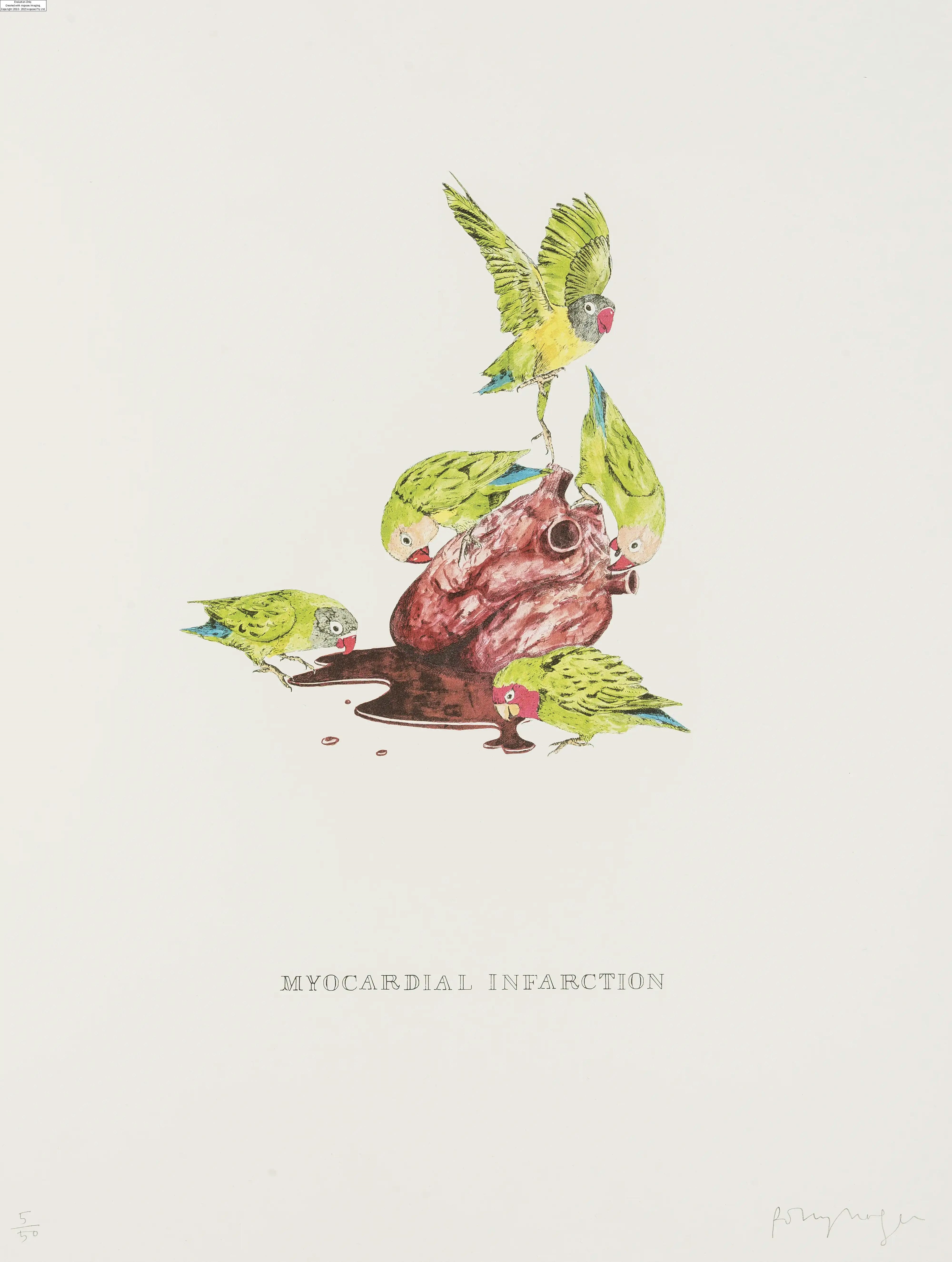 Polly Morgan | Polly Morgan (b.1980) Myocardial Infarction (2011 ...