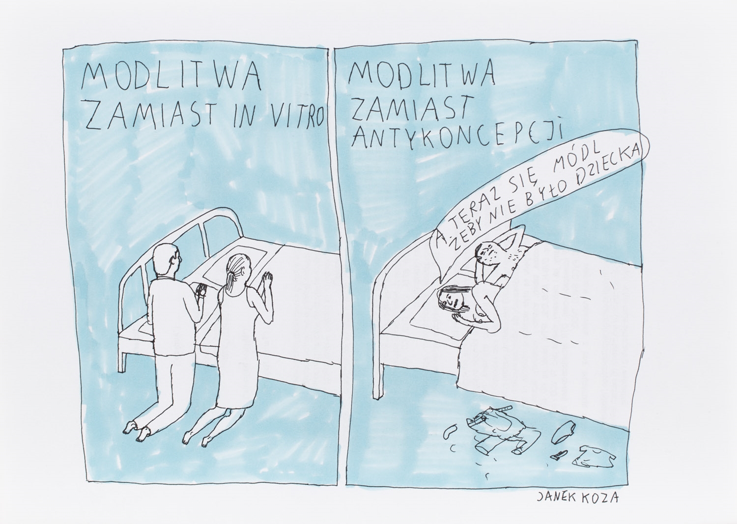 Janek Koza | Modlitwa zamiast in vitro (2020) | MutualArt