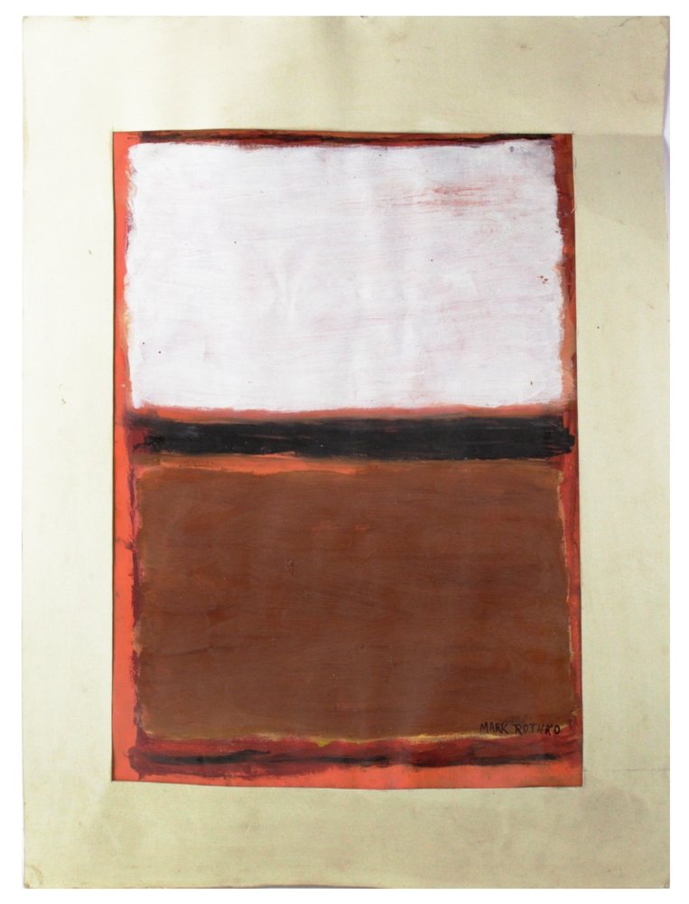 Mark Rothko | White Cloud (1956) | MutualArt
