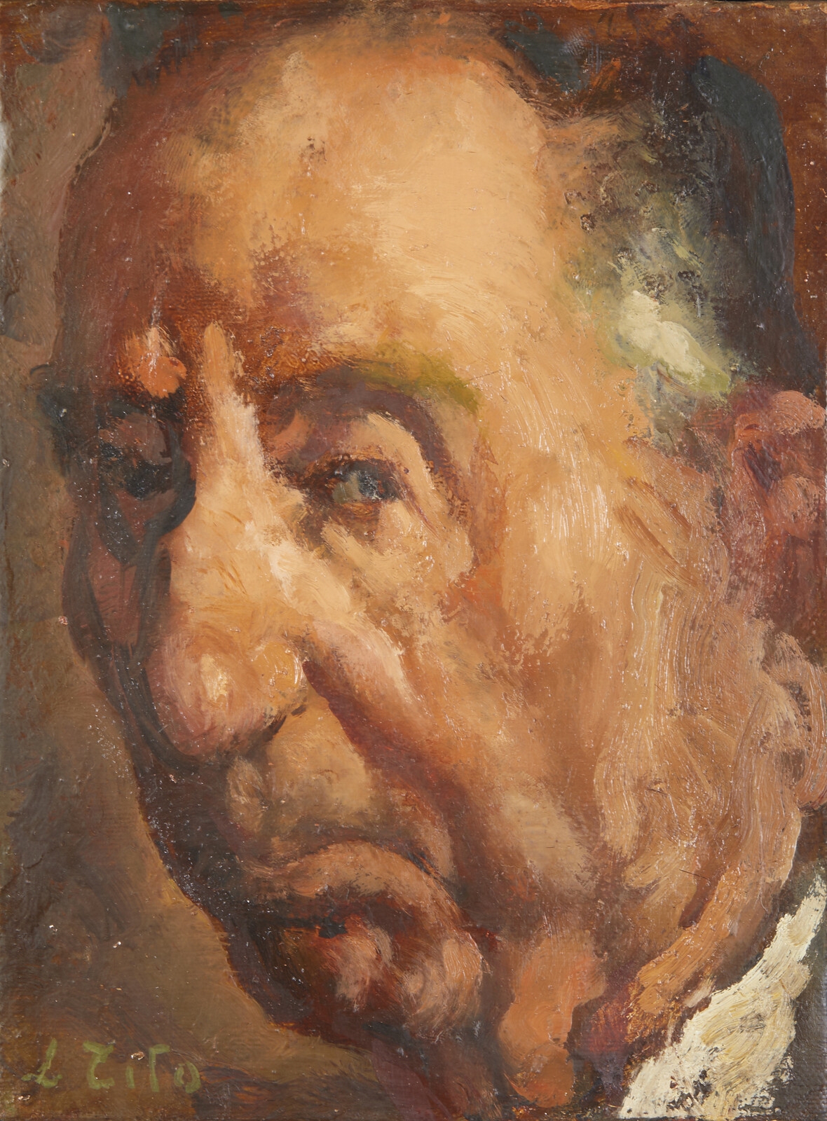 Luigi Tito | Portrait of a man | MutualArt