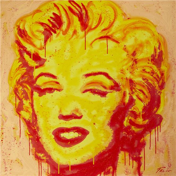 Joaquin Falcò | MARILYN MONROE IN YELLOW, 2023 (2023) | MutualArt