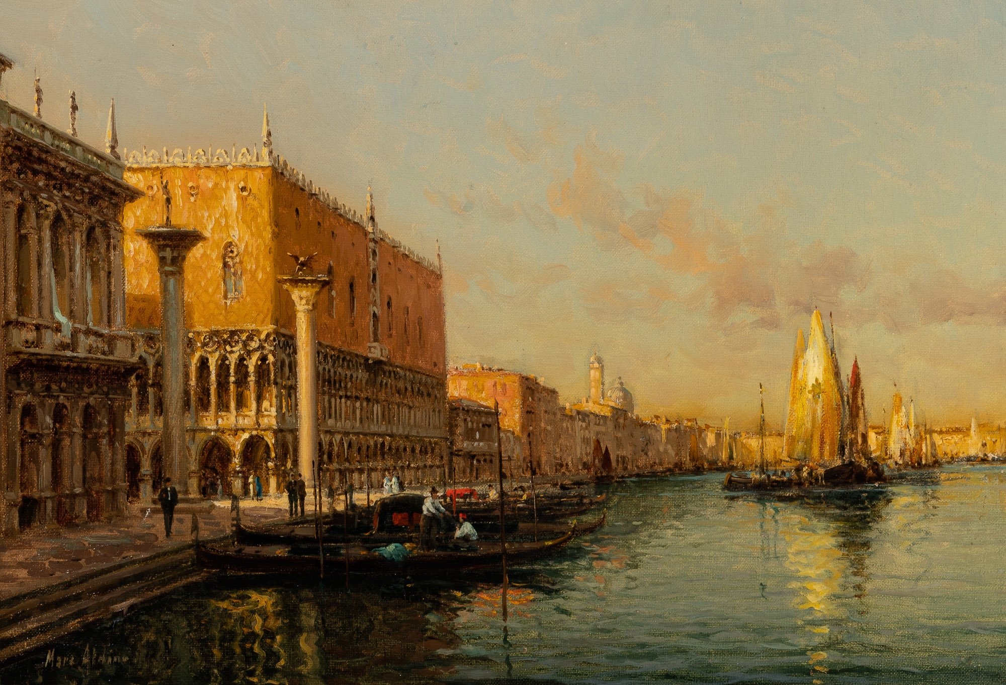 Antoine Bouvard Snr. | French, 1870-1956 The Doge's Palace, Venice ...