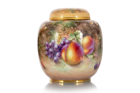 M. Johnson | painted with fruit including peaches | MutualArt