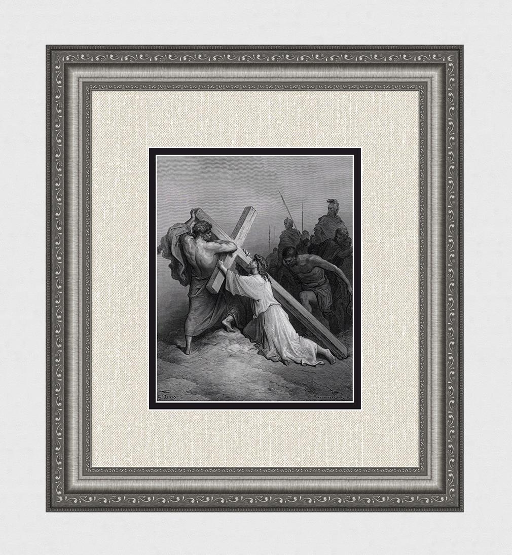 Gustave Doré | Jesus Falling Beneath the Cross | MutualArt