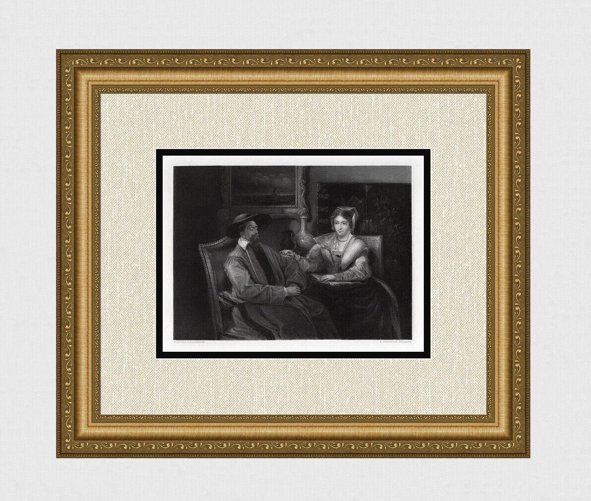 Andrew Geddes | Dry Reading (1853) | MutualArt