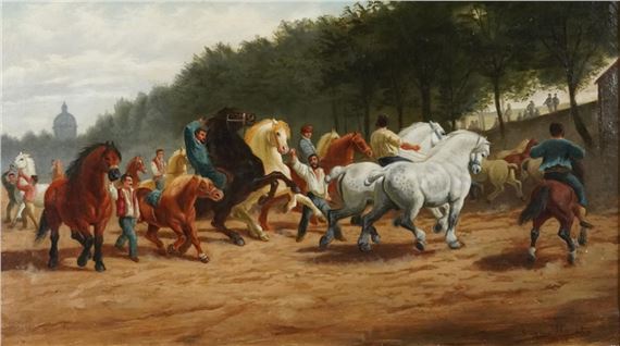 Rosa Bonheur | The Horse Fair (1900) | MutualArt