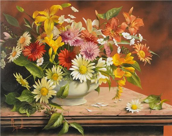 Mary Dipnall | Still life flowers | MutualArt