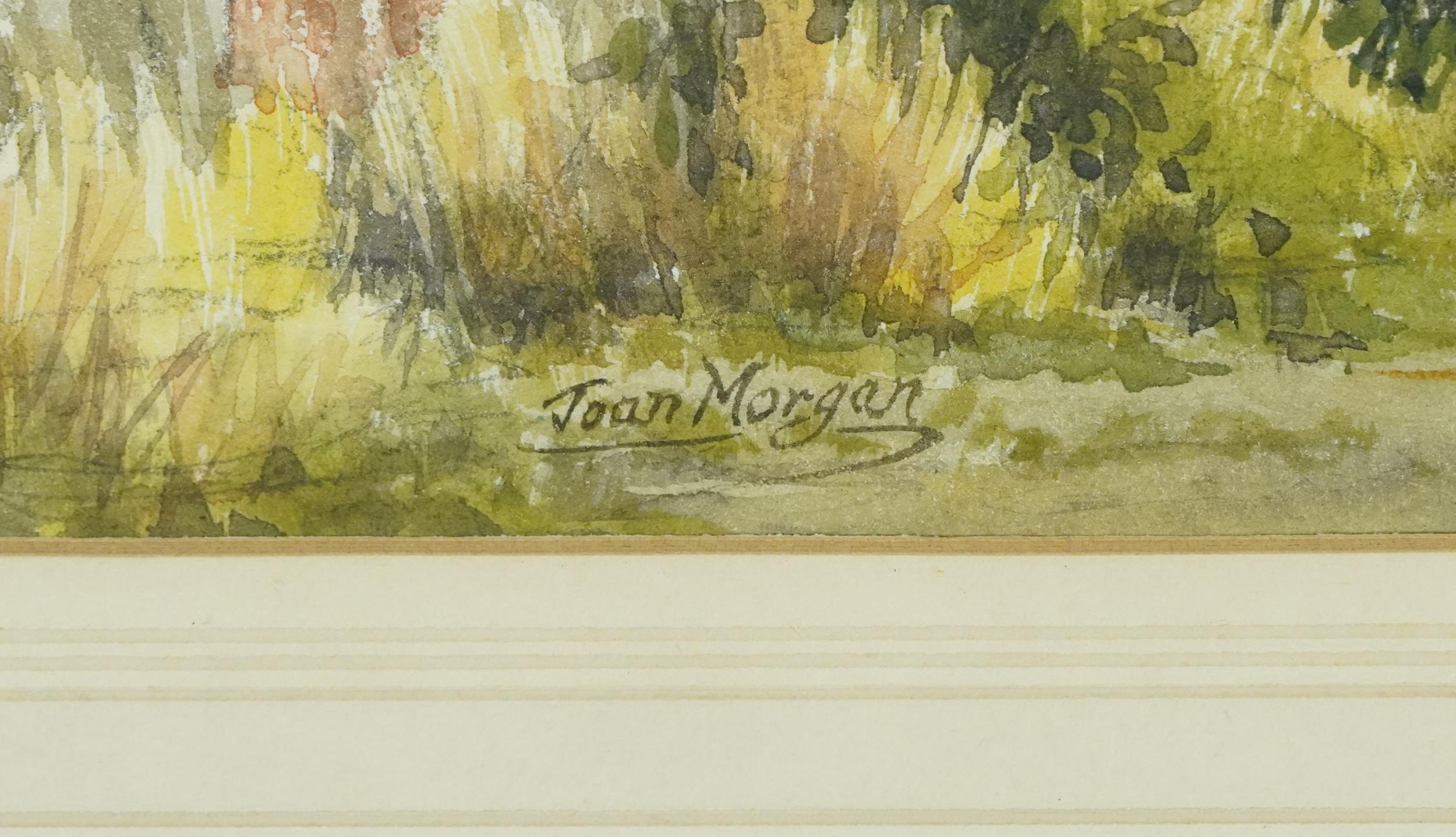 Joan Morgan | Street scene with children and letterbox | MutualArt