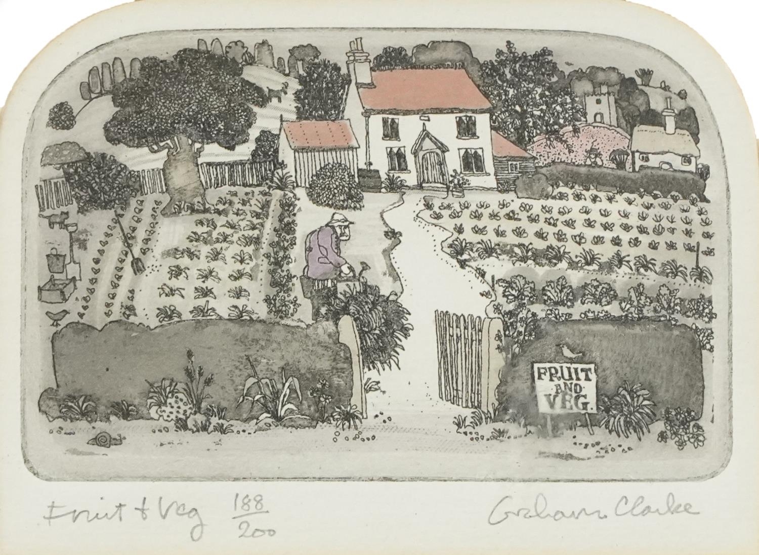 Graham Clarke | Washday and Fruit & Veg | MutualArt