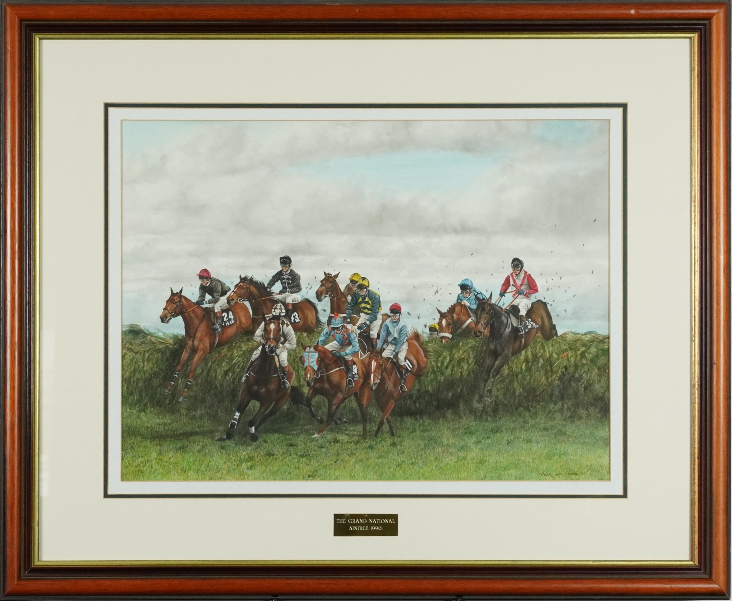 Alison Ingrid Ashton | The Grand National (1990) | MutualArt