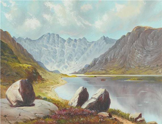 T.R. Sanderson | Lake District Cumbria (1964) | MutualArt