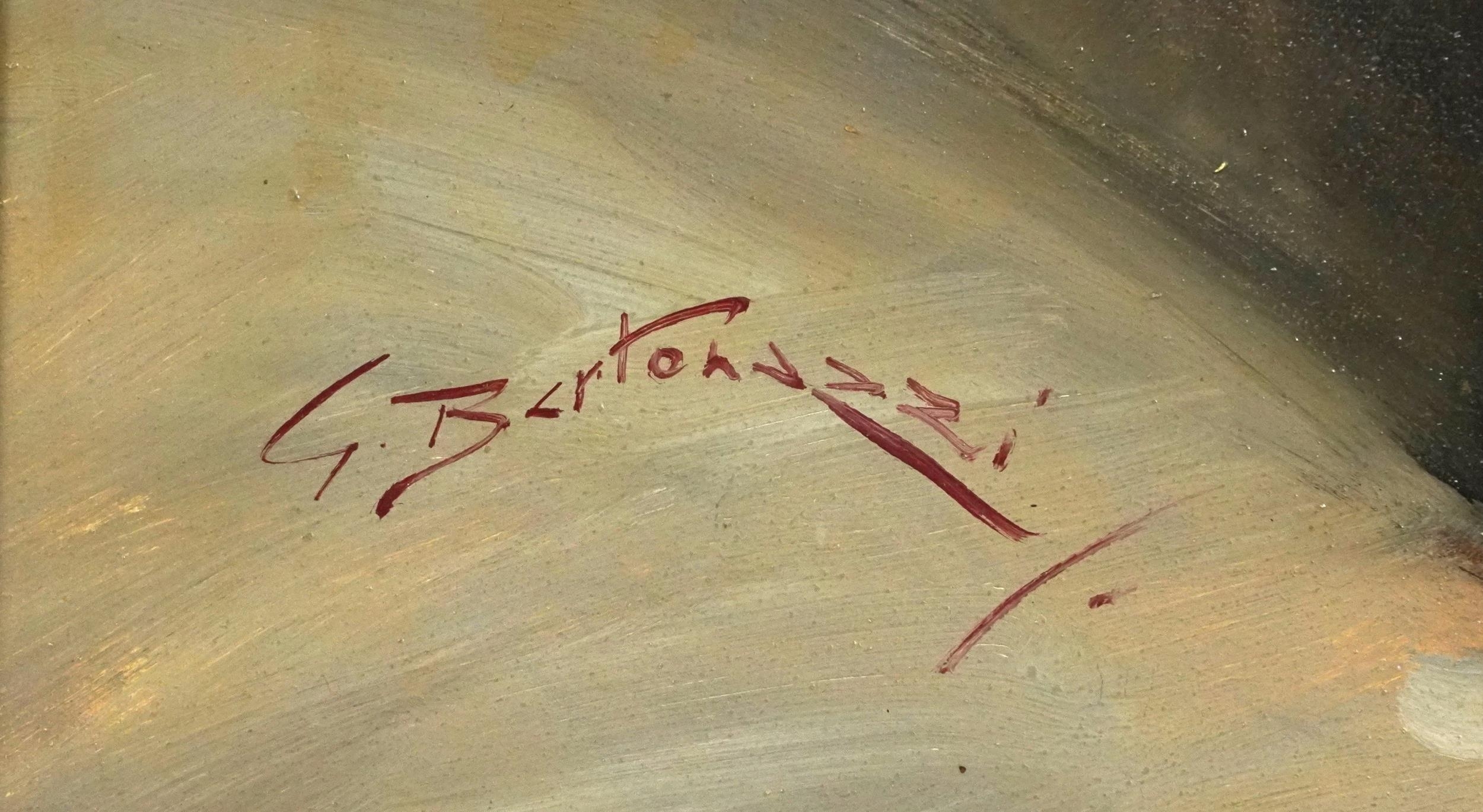 Giacinto Bertonazzi | Scantily dressed female beside a guitar | MutualArt