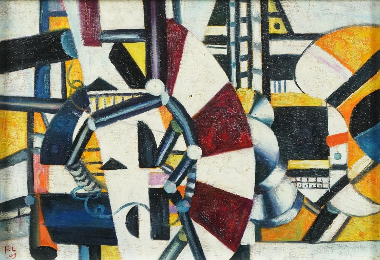Fernand Léger | Abstract composition | MutualArt