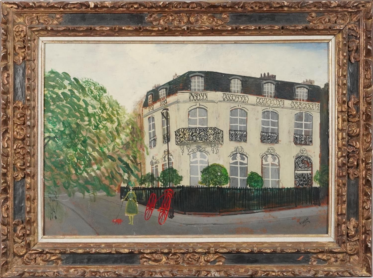 Paul Lucien Dessau | London street scene | MutualArt