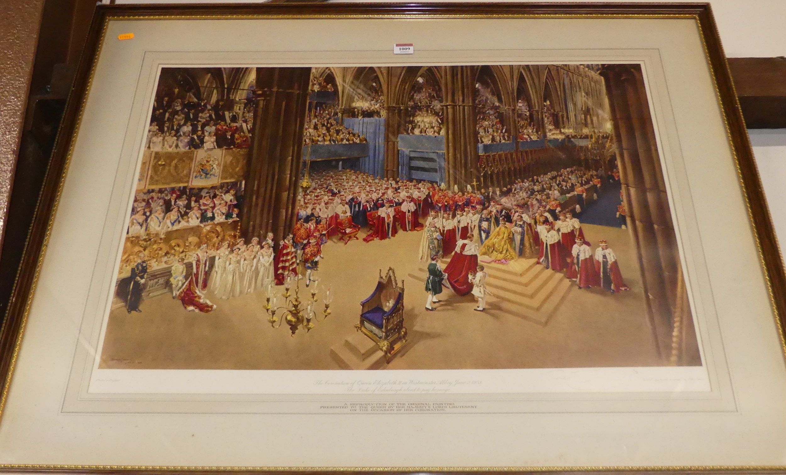 Terence Cuneo | The coronation of Queen Elizabeth II at Westminster ...