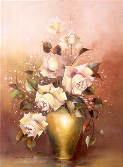 Celia Walsh-Diehl | ROSES STILL LIFE | MutualArt