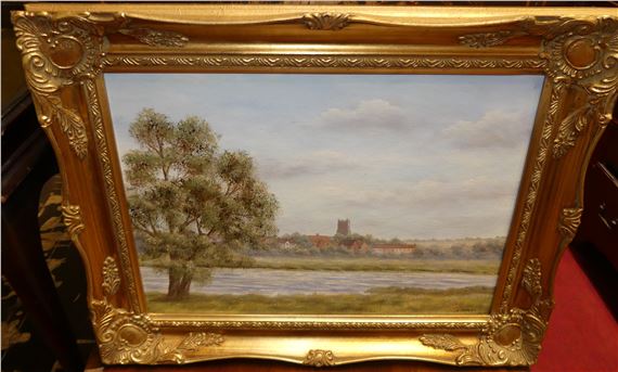 Maureen Parker | Mist over Sudbury water meadows | MutualArt