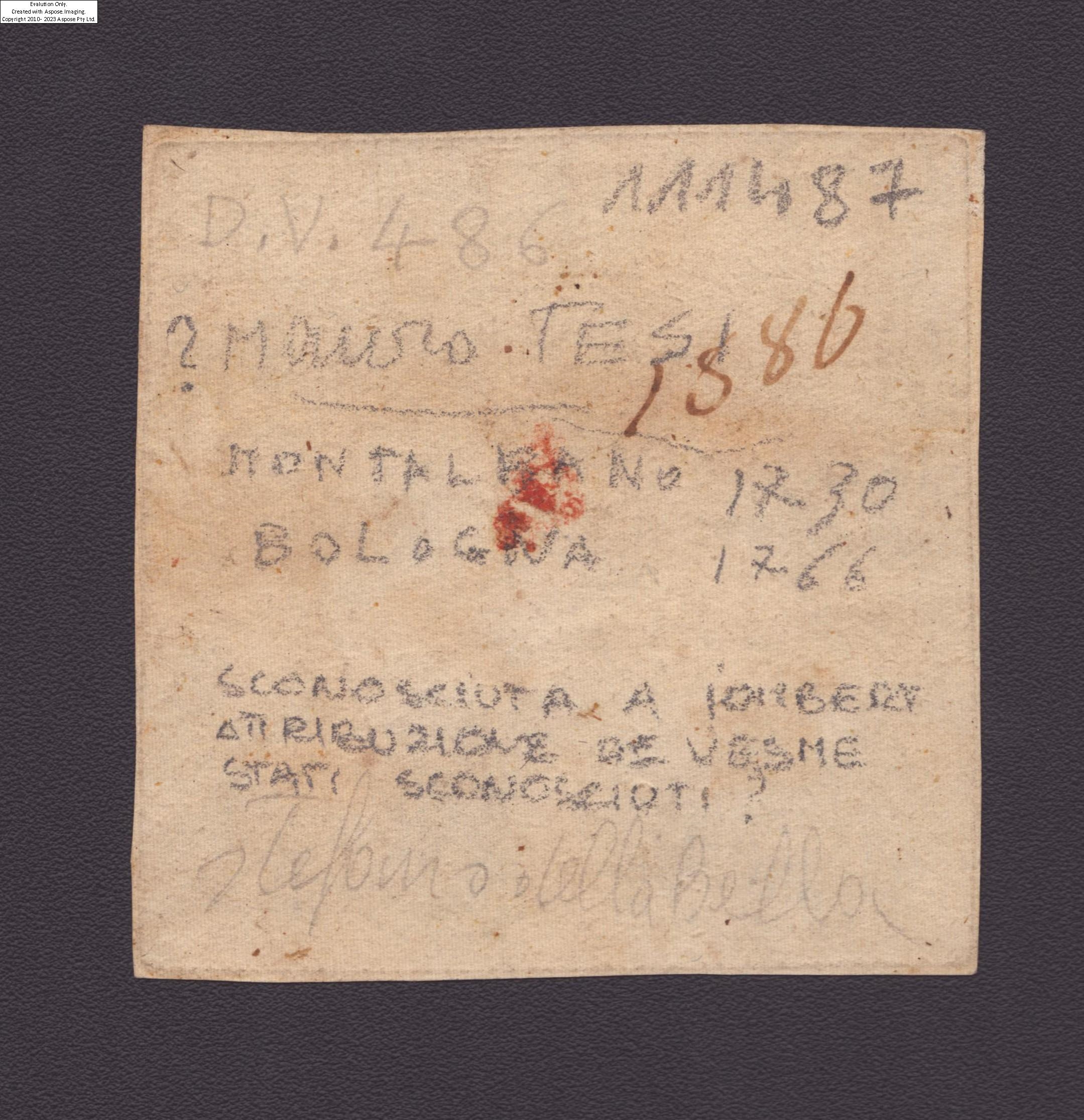 Mauro Antonio Tesi | Head of a Roman emperor in cartouche | MutualArt