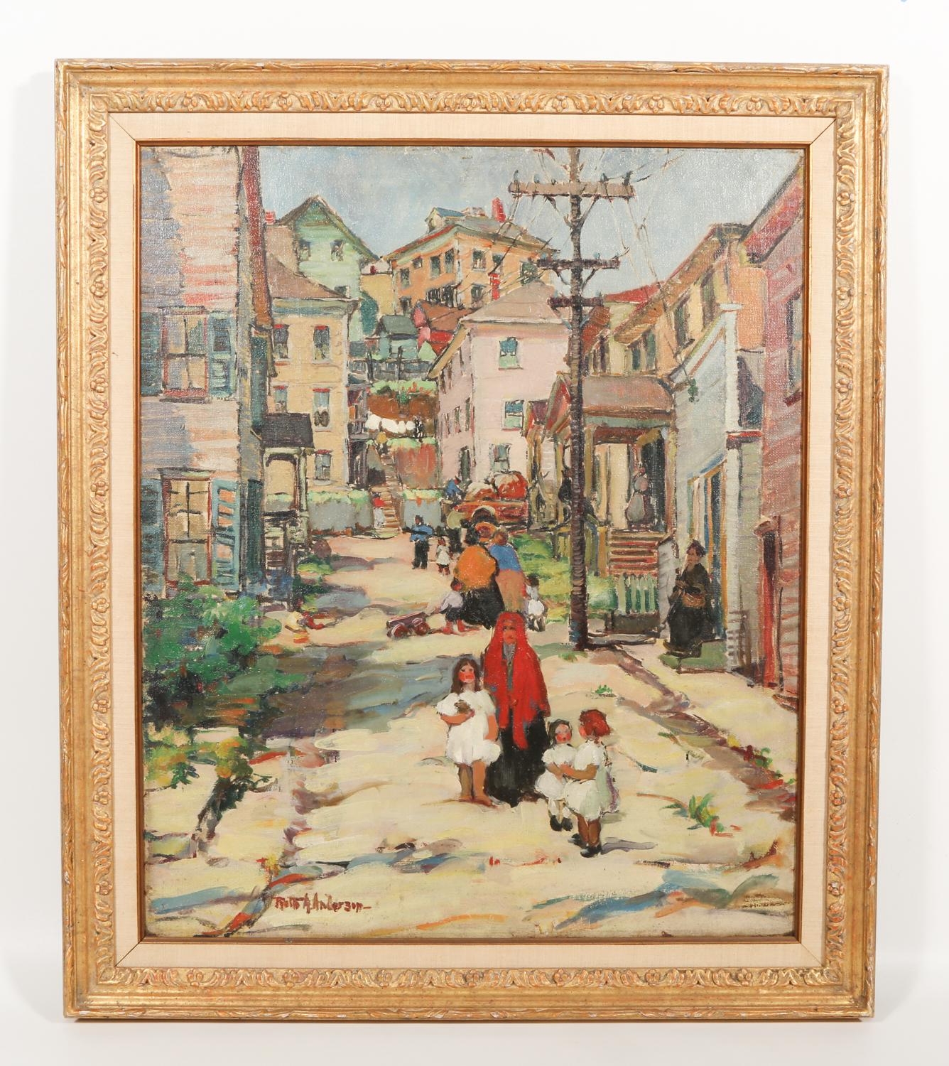 Ruth A. Anderson | Fall Landscape (1942) | MutualArt