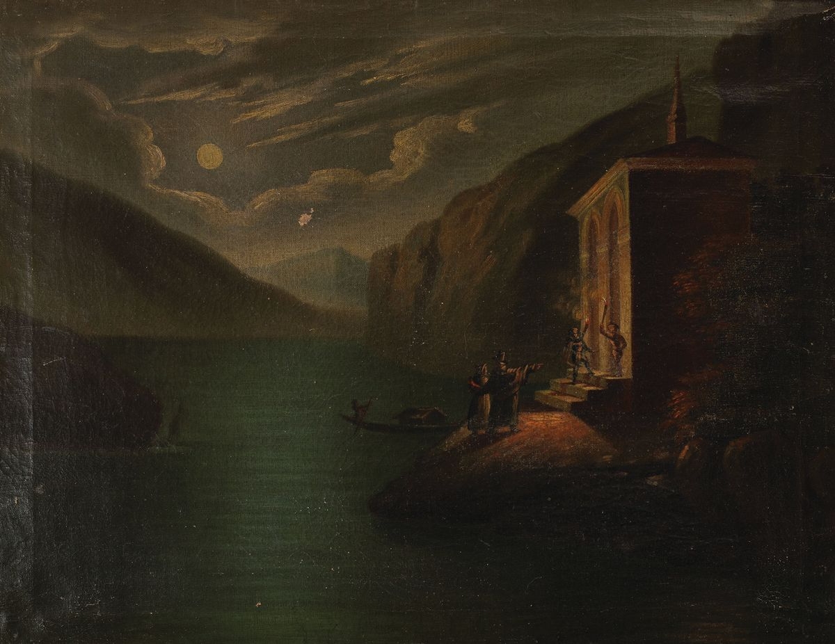 Franz Niklaus König | KAPLICA WILHELMA TELLA NAD JEZIOREM CZTERECH KANTONÓW | MutualArt