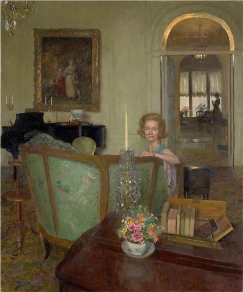 John Koch | Portrait of Bonaventura Devine (1973) | MutualArt