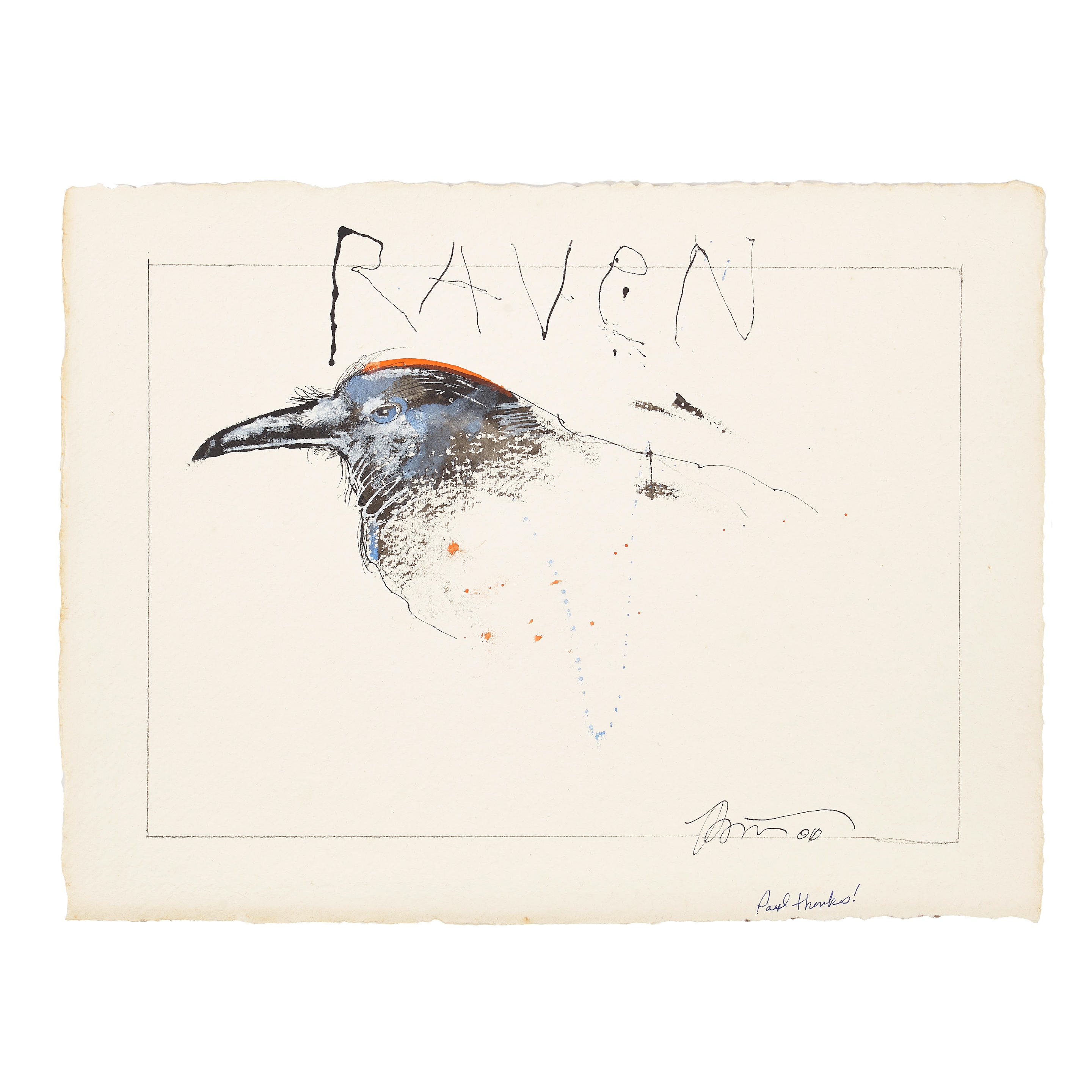 Rick Bartow | Raven (2010) | MutualArt